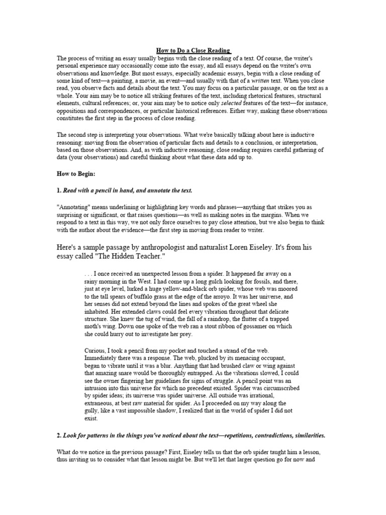 Harvard Writing Center Packet | PDF | Essays | Argument