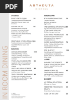 Incanta Menu Br693txx | PDF | Sushi | Tofu