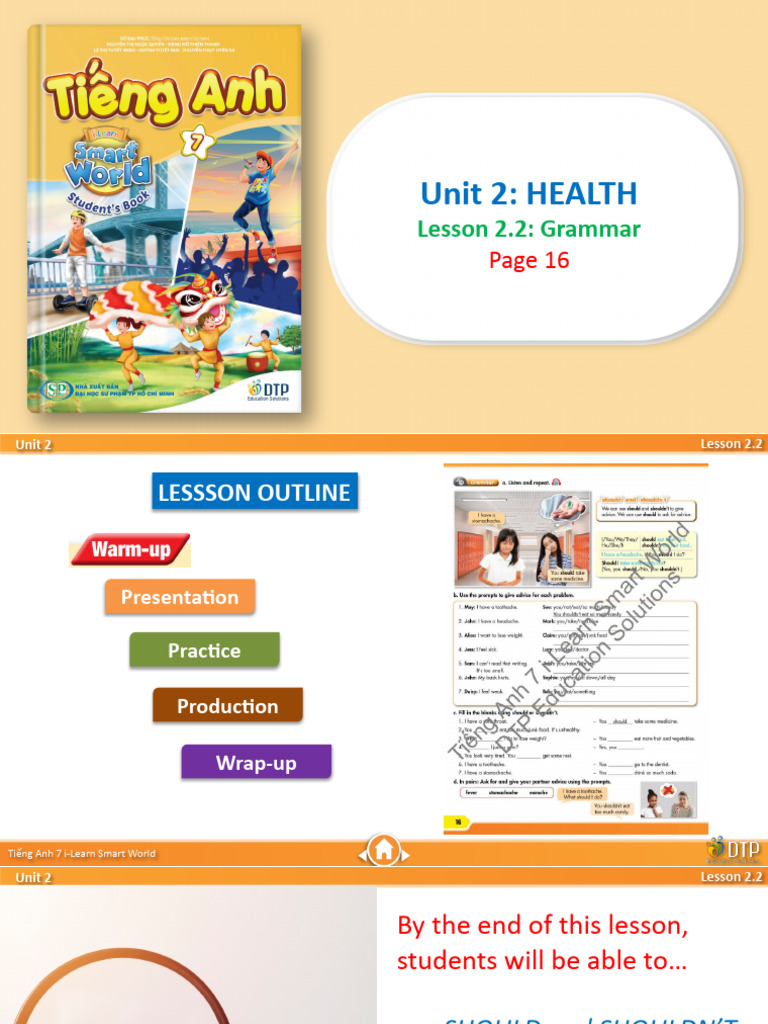 Unit 2 Lesson 2.2 Grammar | PDF