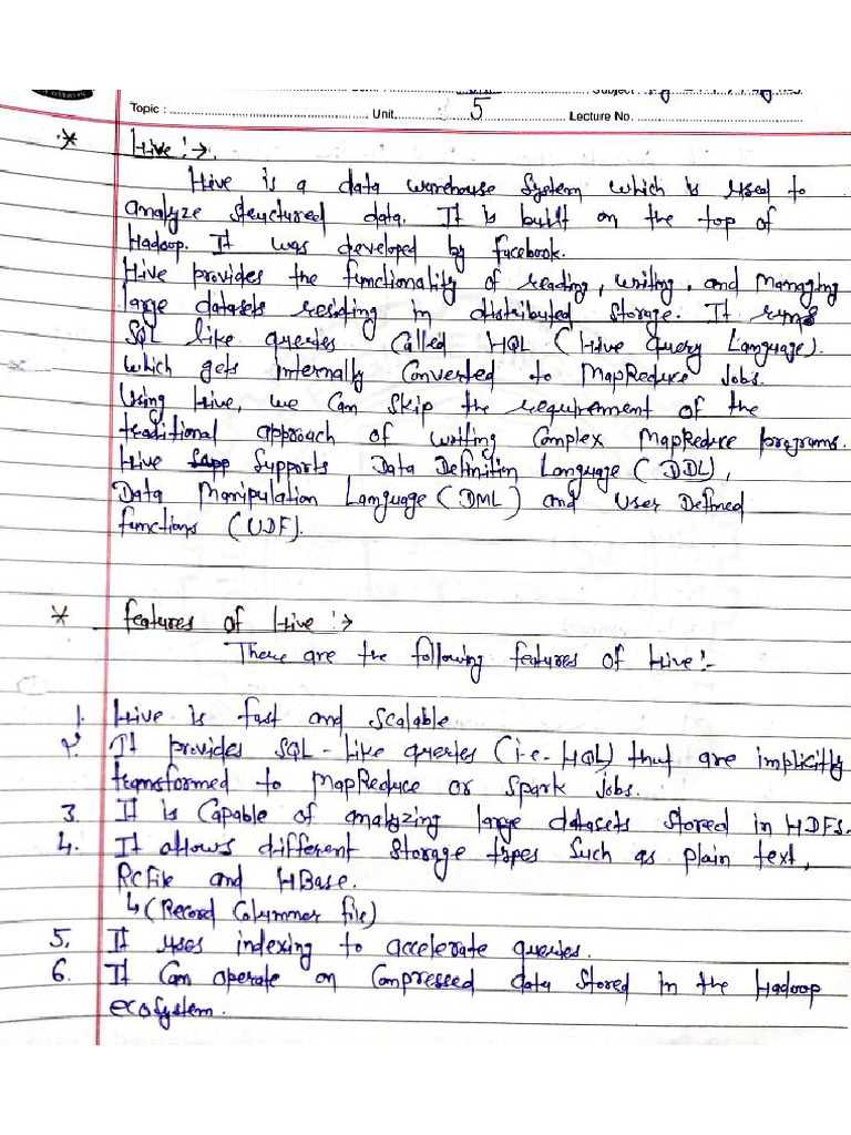 8CS4 BDA Unit-5 | PDF