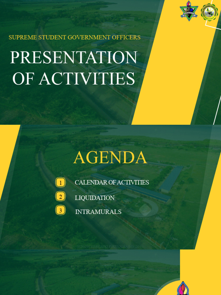Supreme Student Government Activity Overview | PDF