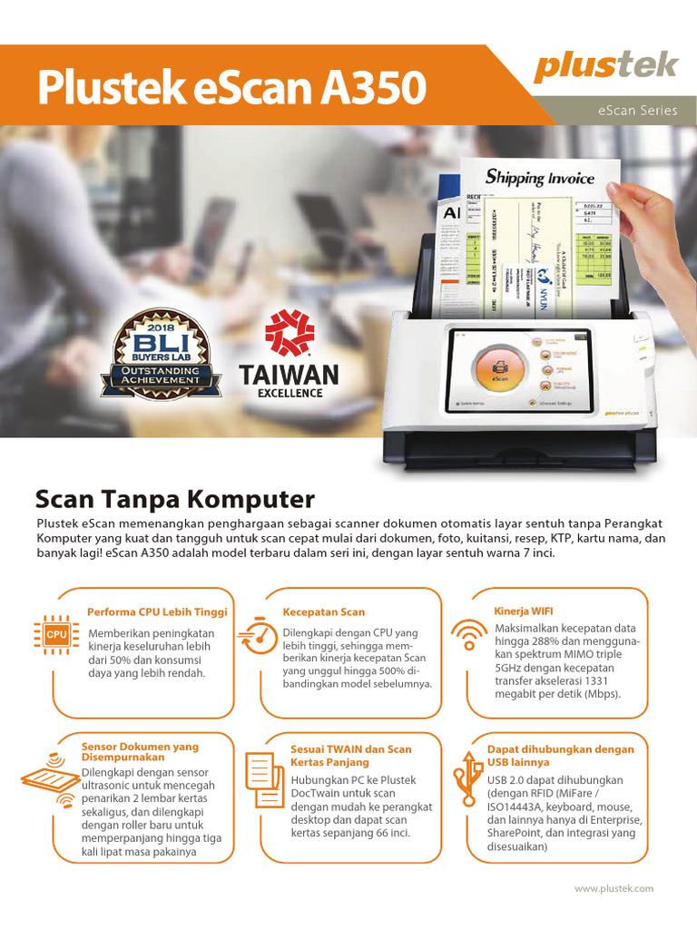 Escan A350 Brocure | PDF