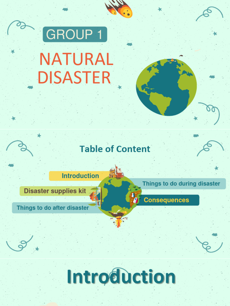 Natural Disaster | PDF | Natural Disasters | Volcano