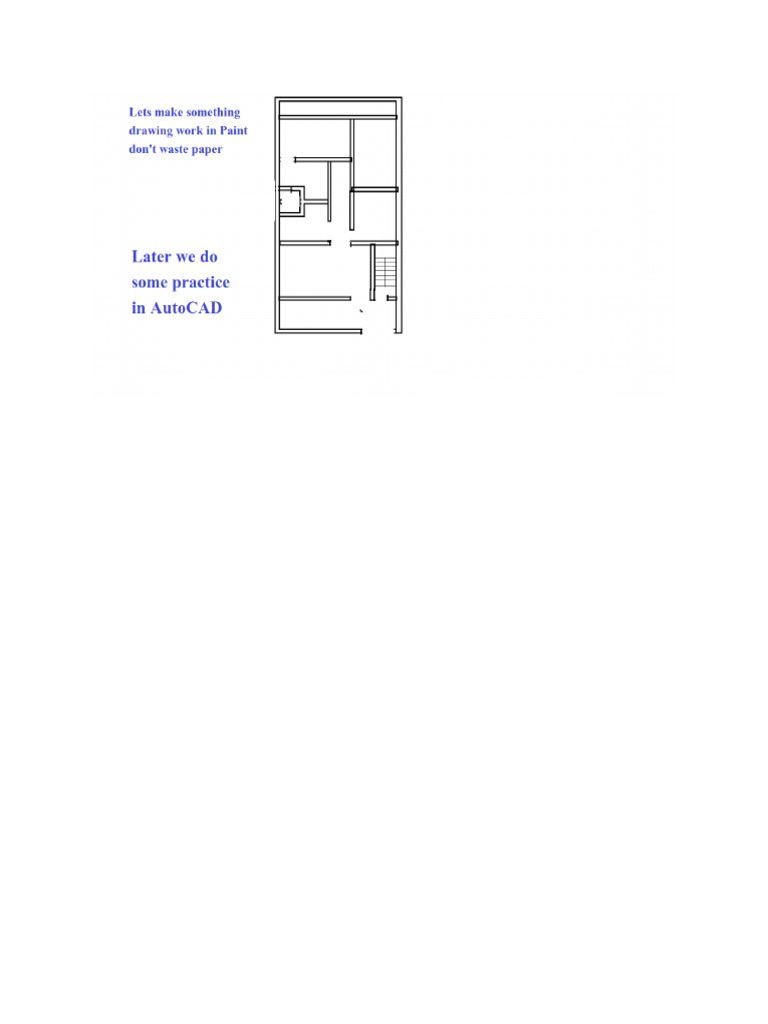 Bulding Drawing in Paint Tutorial | PDF