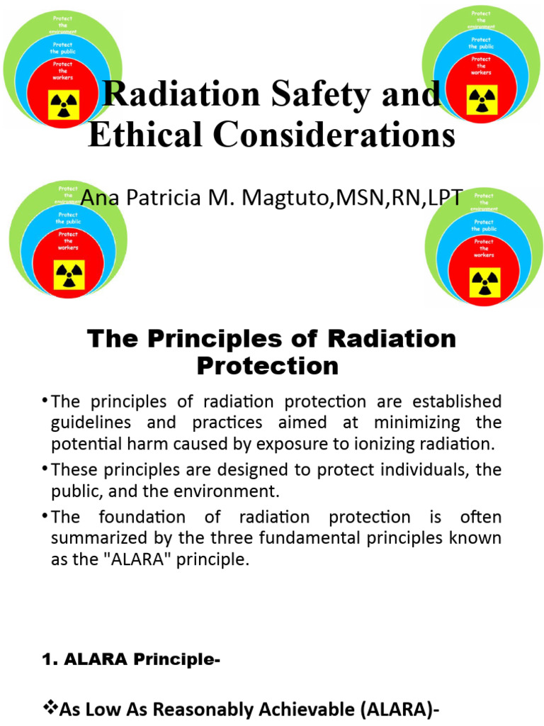Radiation Safety and Ethical Considerations | PDF | Informed Consent ...