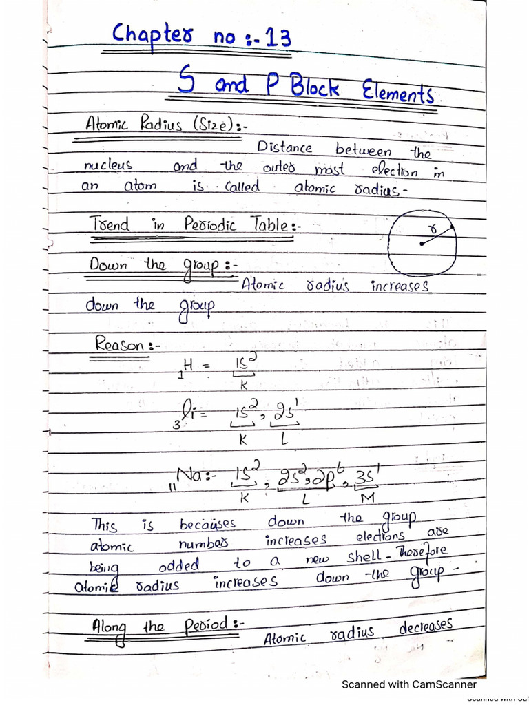 Ch#13 (S and P Block Elements) | PDF