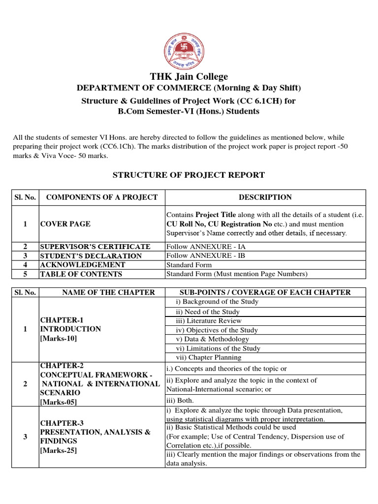 Project Guidelines | PDF Project Guidelines | PDF