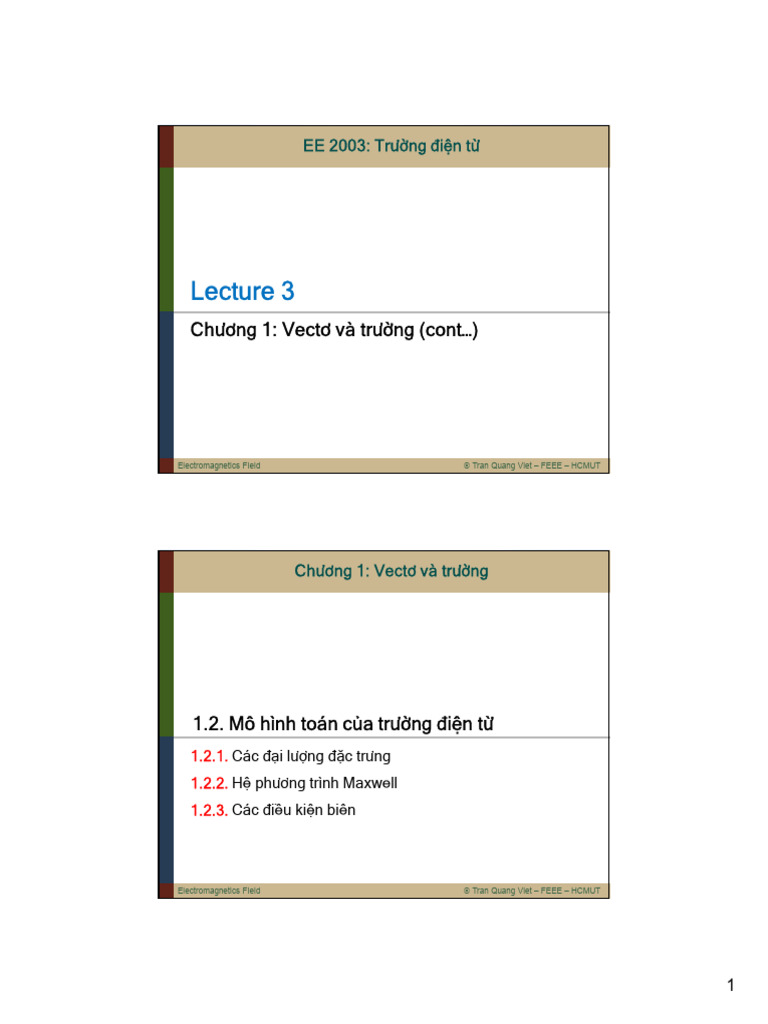 EE2003 Lecture 03 | PDF