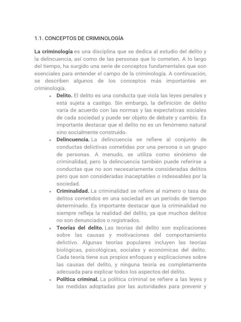 Modulo Dos | PDF | Criminología | Derecho penal