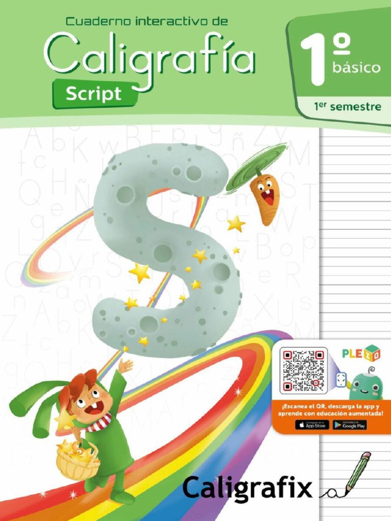 Caligrafix Script 1 Basico 1 Semestre | PDF