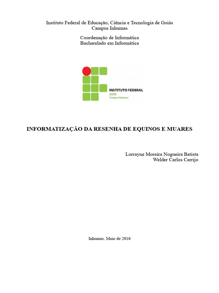 TCC Lorrayne e Welder - Rev LMNB 17 06 2016 | PDF