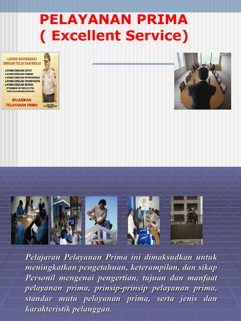Pelayanan Prima | PDF