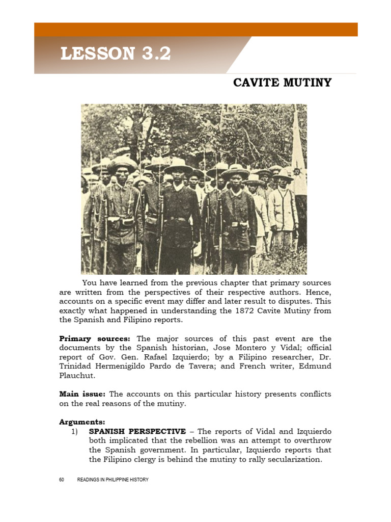 MIDTERM-RPH-Cavity-Mutiny | PDF | Philippines