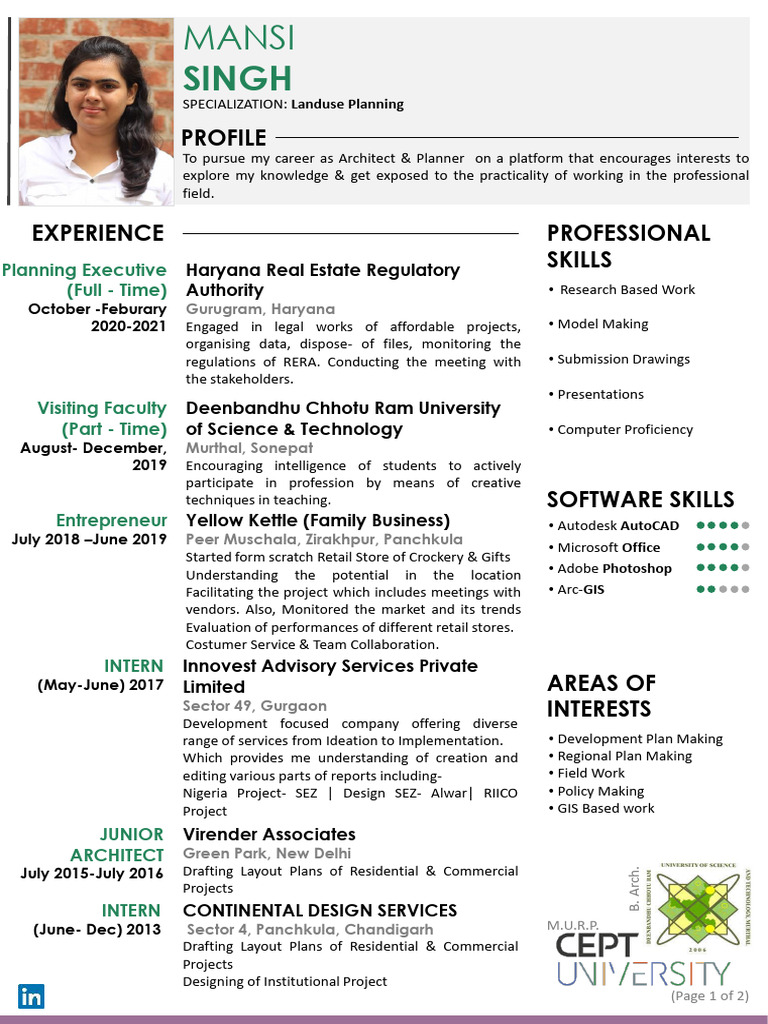 Resume Mansi Singh | PDF Resume Mansi Singh | PDF