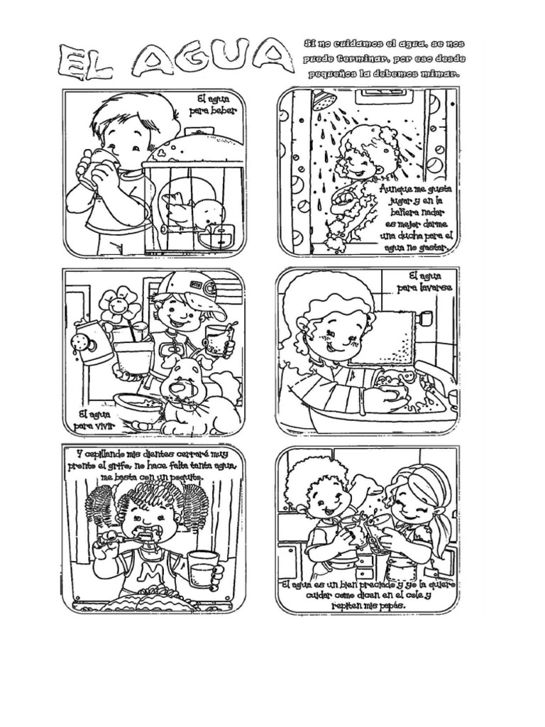 láminas cuidado del agua | PDF