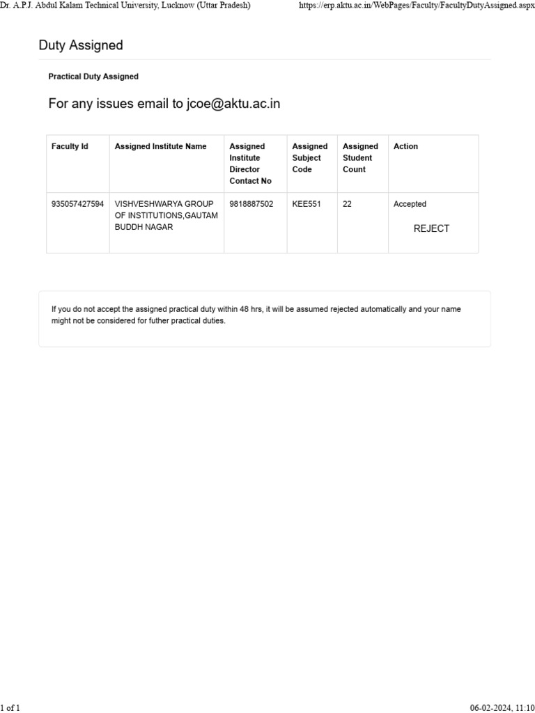 Dr. A.P.J. Abdul Kalam Technical University, Lucknow (Uttar Pradesh) | PDF