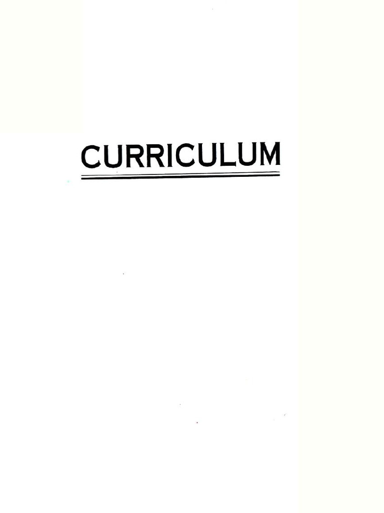 Prashika 03 Curriculum | PDF
