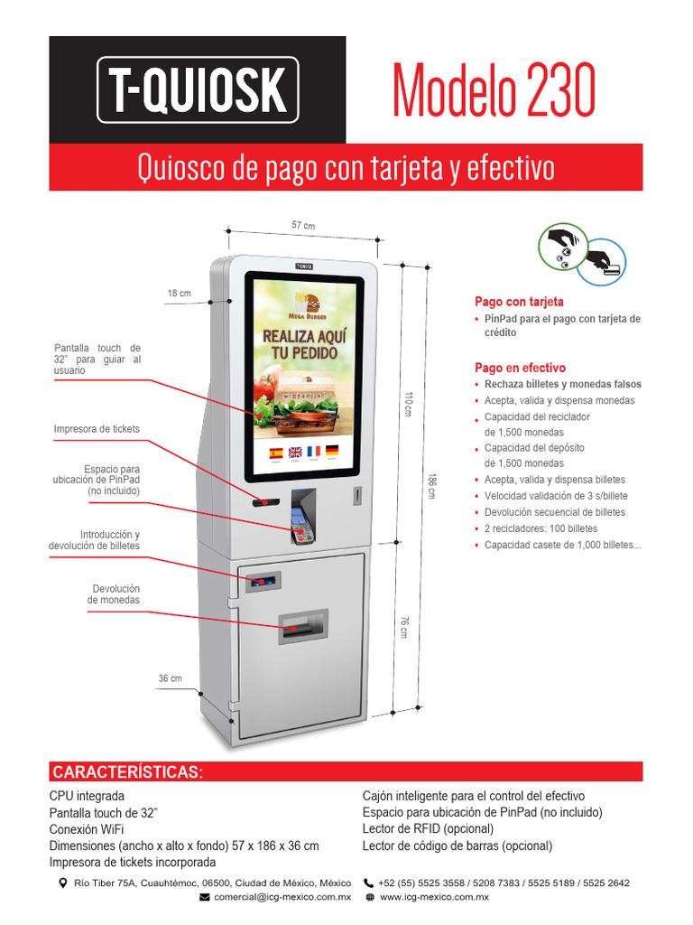 T Quiosk ES230 | PDF | Ciencias de la Computación | Ingeniería Informática