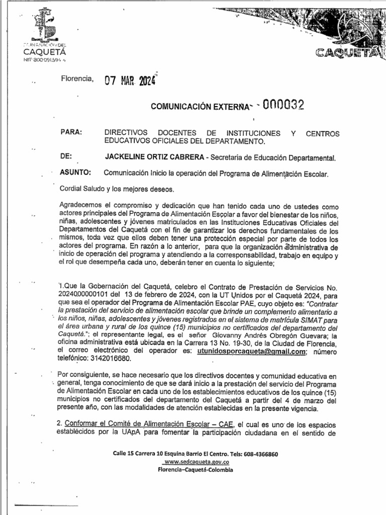 Comunicacion Externa 000032 | PDF | Negocios
