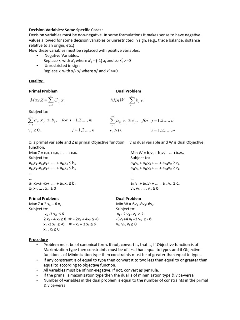 Duality Examples | Download Free PDF | Numerical Analysis | Algorithms