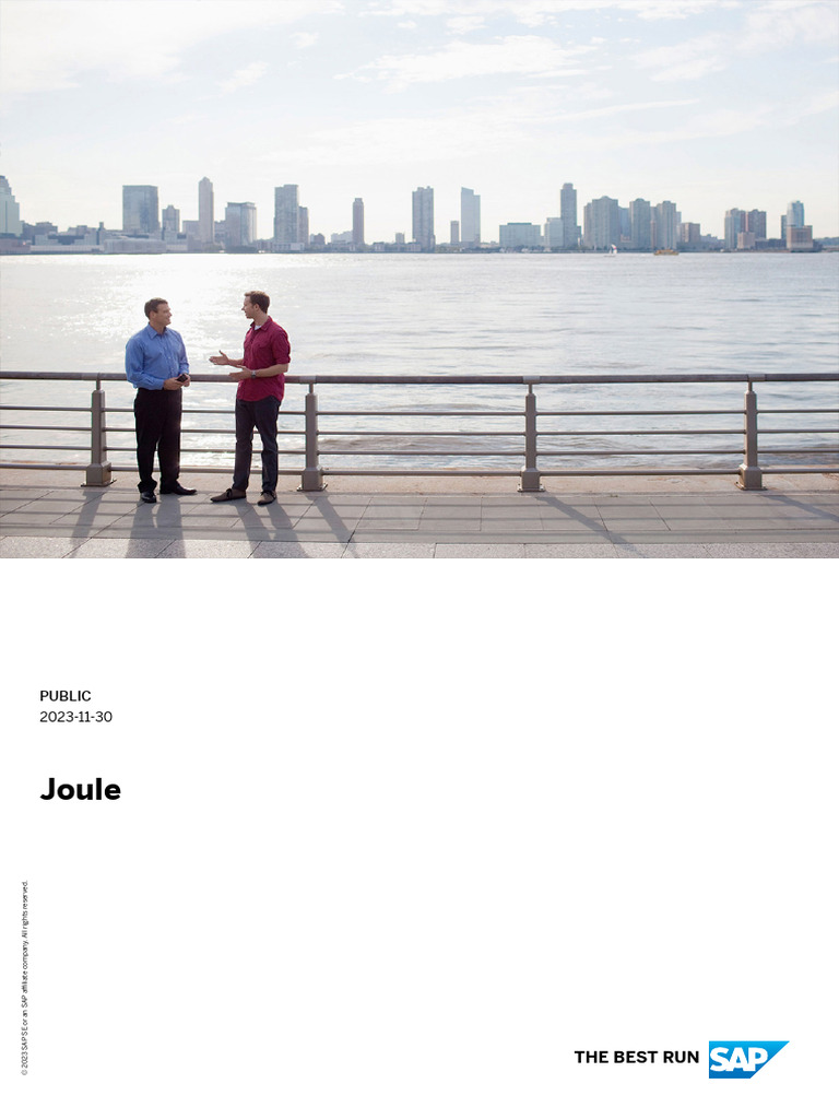 SAP Joule | PDF | Safari (Web Browser) | World Wide Web