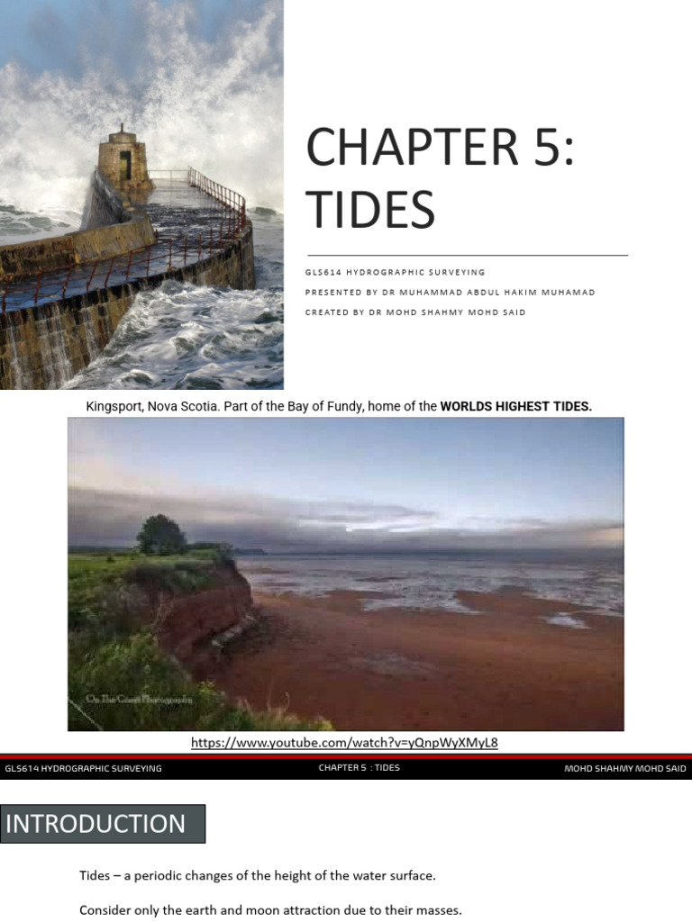 Understanding Tides in Hydrographic Surveying | PDF | Tide | Sea Level