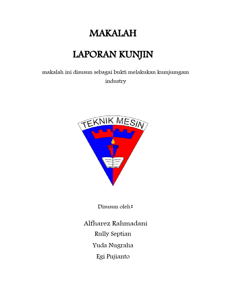 Contoh Laporan Kunjin | PDF