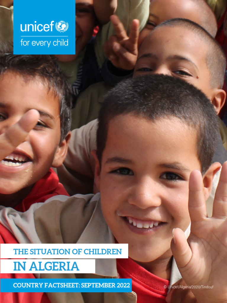 The Situation of Children in Algeria | PDF | Economic Inequality ...
