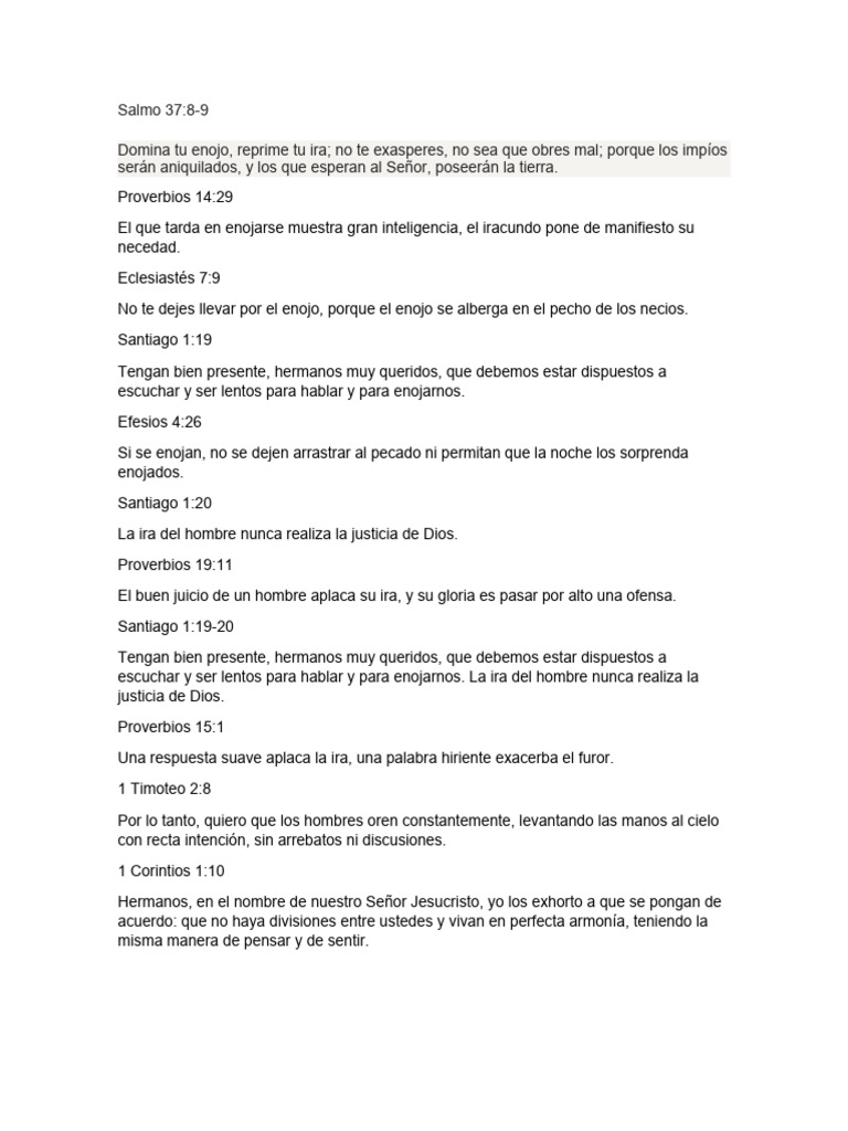 Salmo 37 | PDF | Contenido bíblico | Creencia religiosa y doctrina