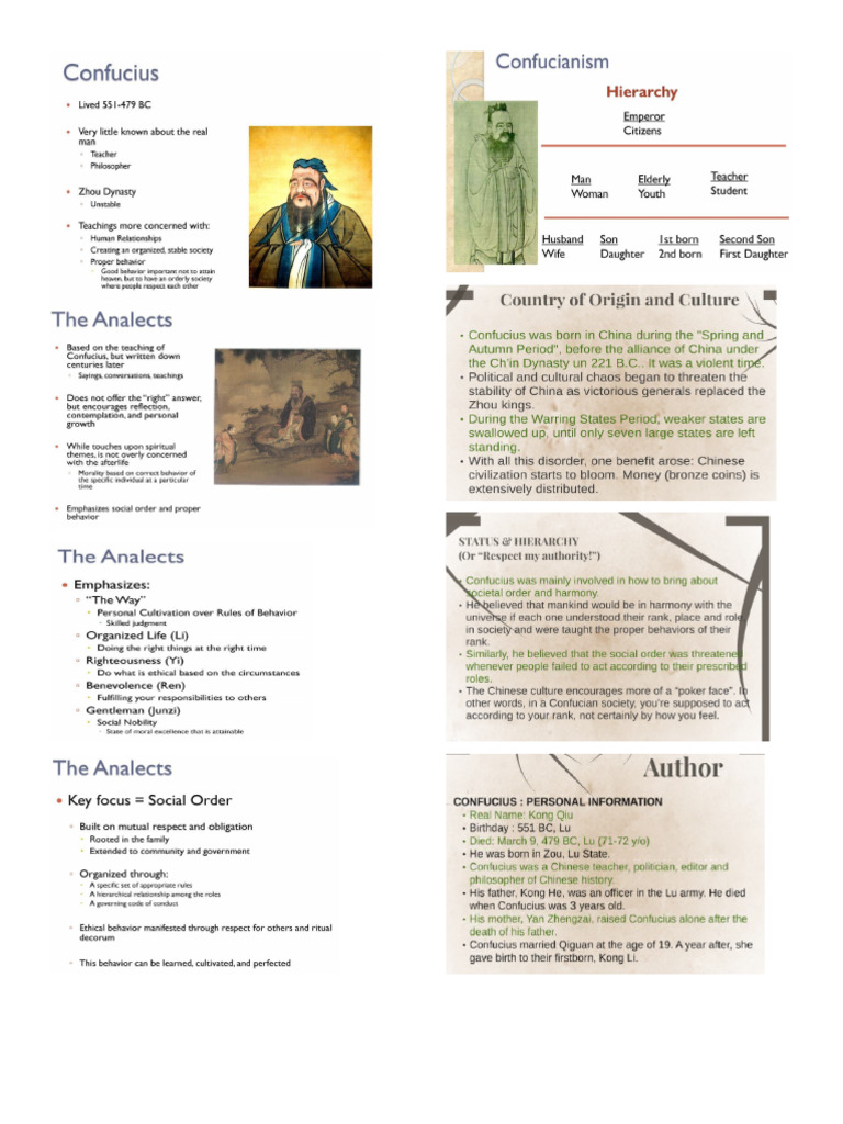 Analects by Confucius | PDF | Confucius | Analects