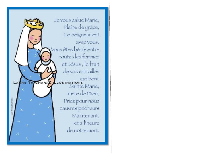 Ave Maria en Frances | PDF