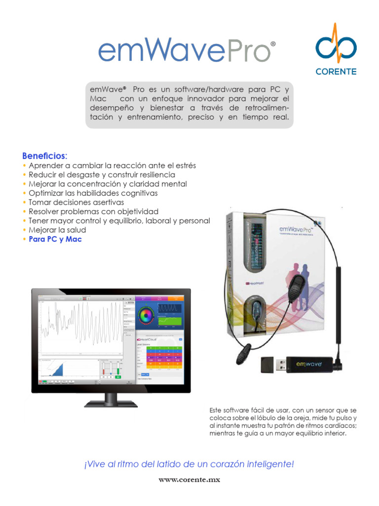 EmWave-Pro-v.2 | PDF | Las emociones | Estrés (biología)