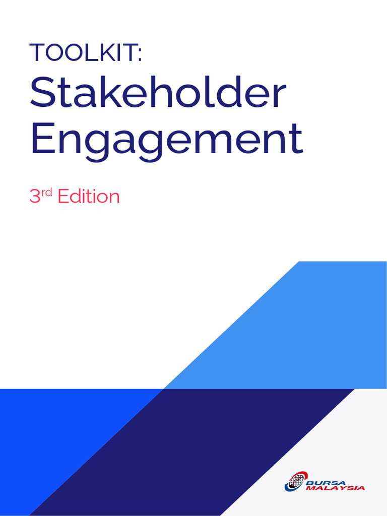 Toolkit Stakeholder Engagement 2022_FINAL | PDF | Sustainability ...