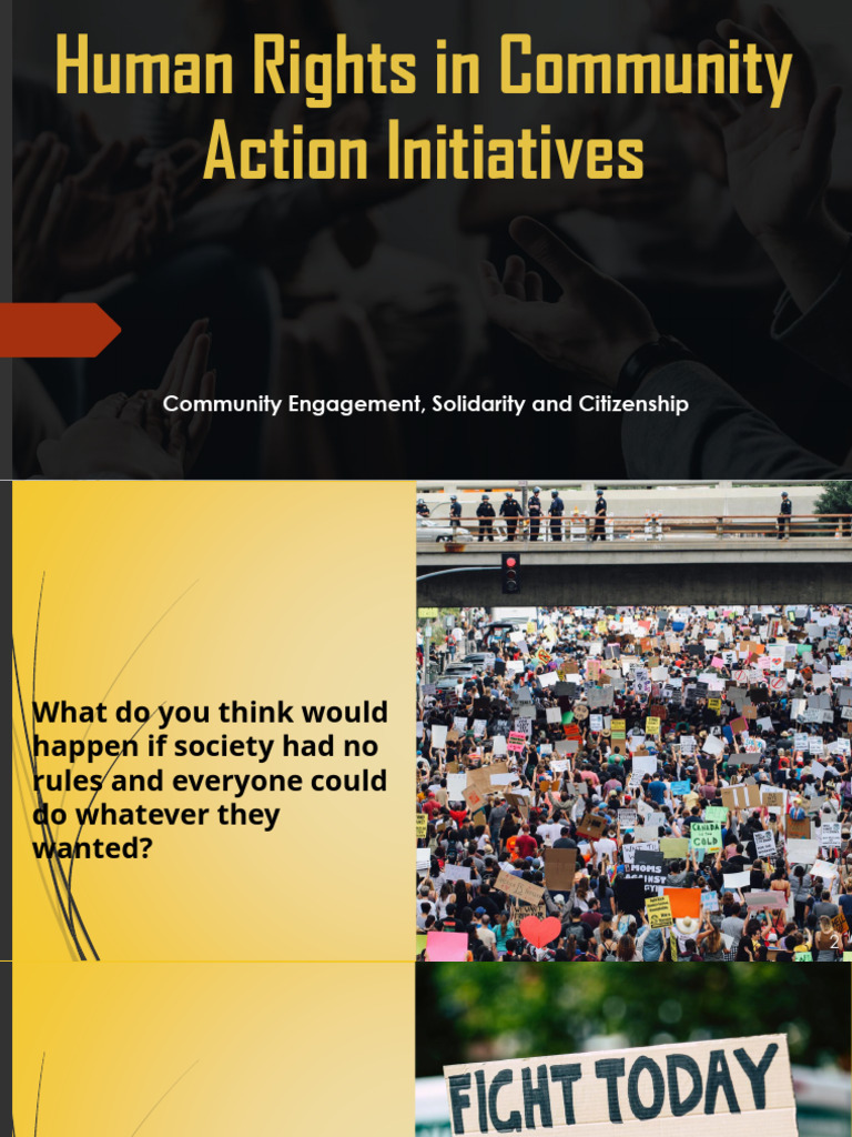 CSC Human Rights in Community Action Initiatives | PDF | Rights | Human ...