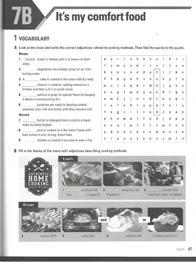 English 6 WKBK Surpass Unit 7B | PDF