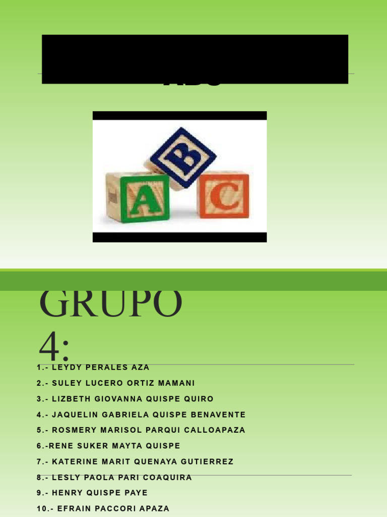 Sistema de Costos ABC Grupo 4 | PDF | Business | Costo