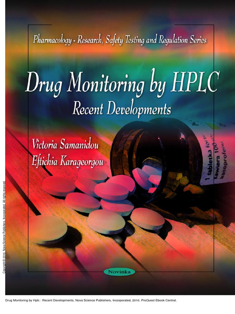 Drug Monitoring by HPLC: Recent Developments, Nova Science Publishers ...