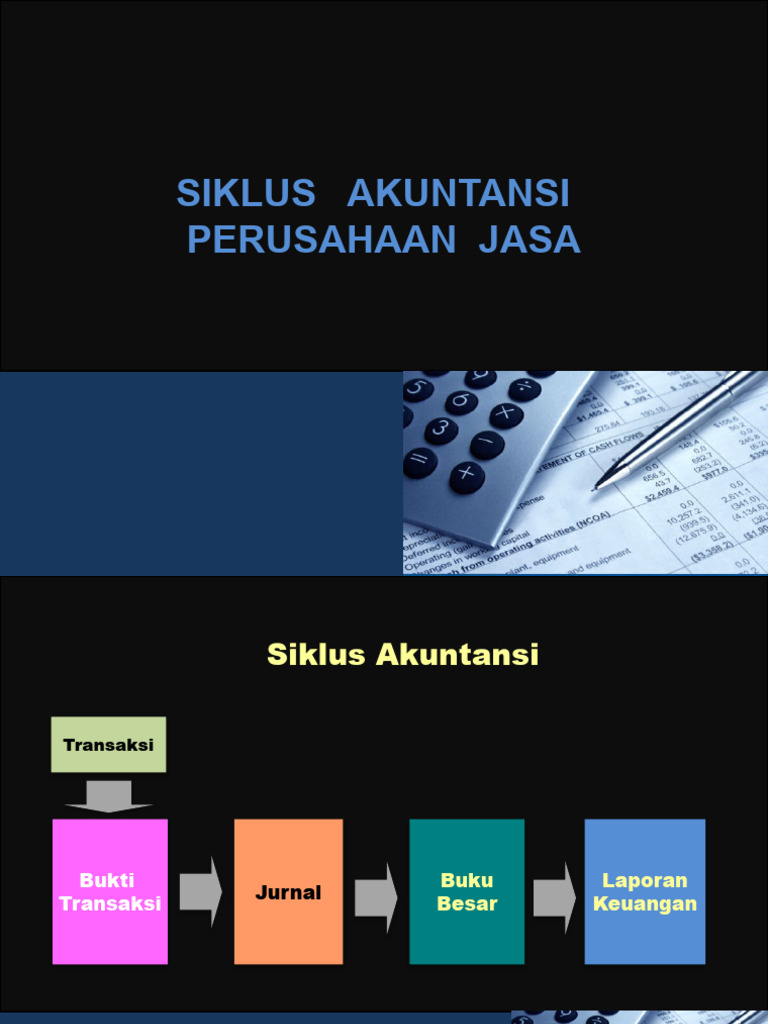 Bab 6 Siklus Akuntansi Jasa | PDF | Pengelolaan Keuangan & Uang