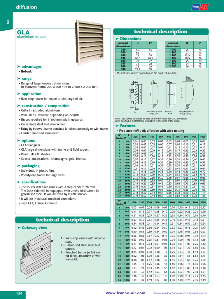 aluminium louvre | PDF | Mechanical Engineering