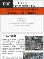 SST Disaster Management Project | PDF | Flood | Natural Disasters
