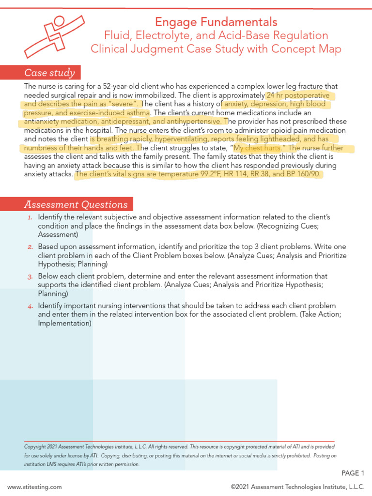 Fluid, Electrolyte, Acid Base Student - 240329 - 233250 | PDF | Nursing ...