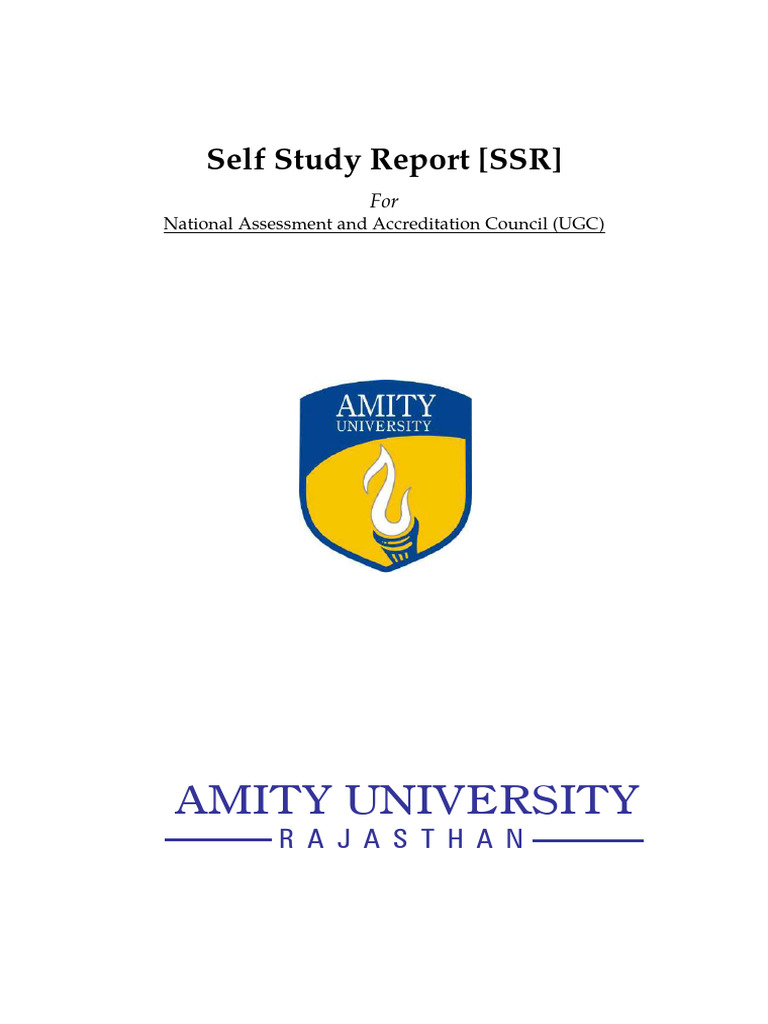 Amity University Rajasthan SSR 2016 | PDF | Science