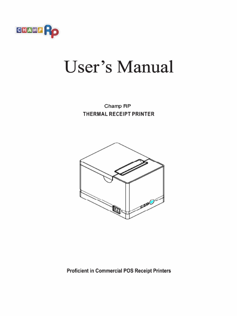 User Manual Champ RP V 1.00 | PDF