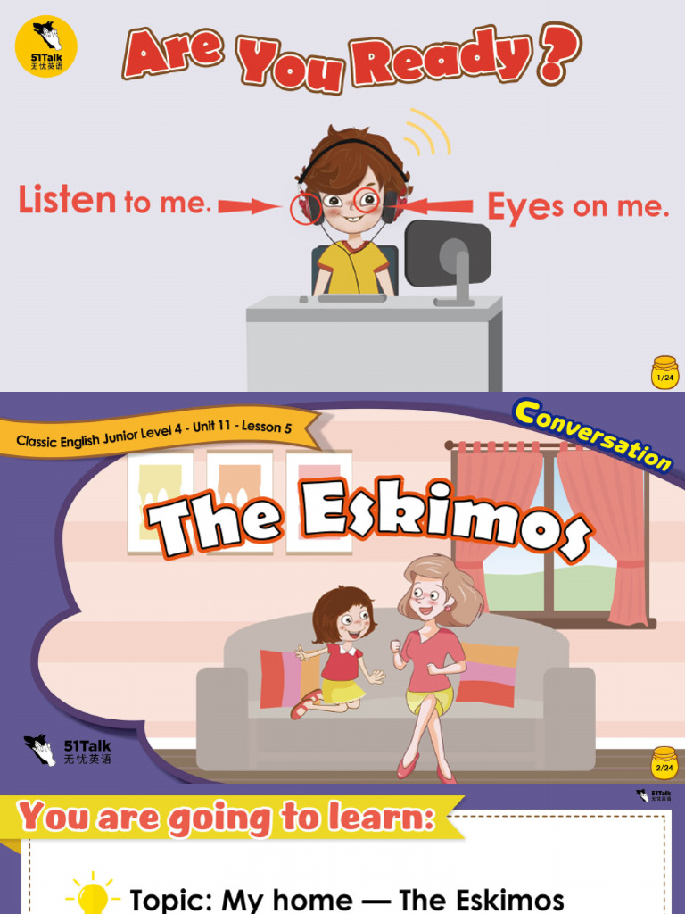 Lesson 5 The Eskimos | PDF