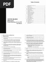 Hayley UPS Operation Manual | PDF | Power Inverter | Battery Charger