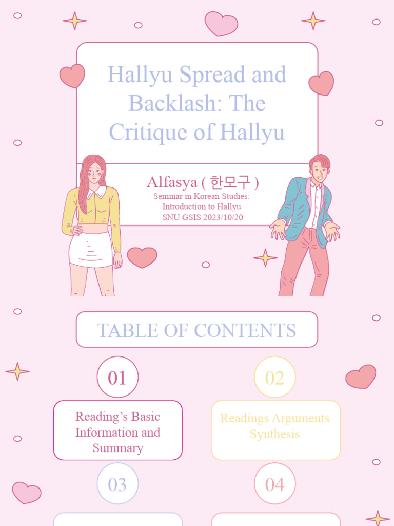 Hallyu Spread and Backlash: The Critique of Hallyu | PDF | Popular Culture