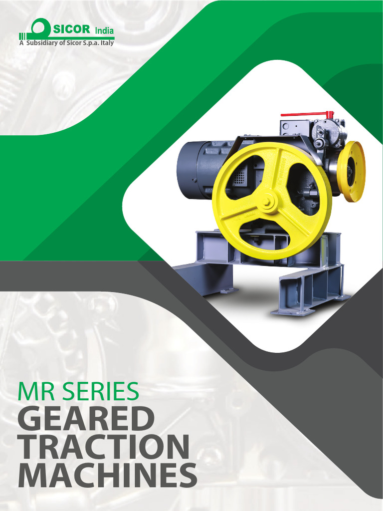 Sicor Geared 10 Feb20 | PDF | Elevator | Machines
