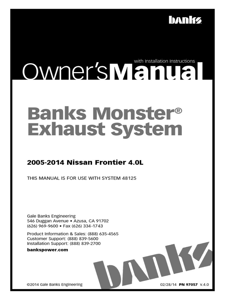 Frontier Monster v4 | PDF | Land Vehicles | Vehicles
