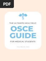 Cardiovascular Examination OSCE Checklist Geeky Medics | PDF ...
