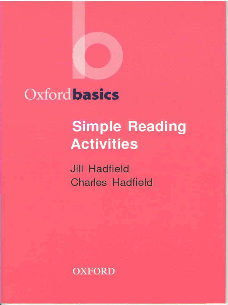 Simple Reading Activities | Download Free PDF | Classroom | Learning